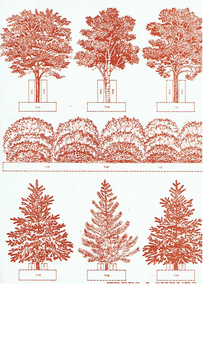 Model-house-building-perspective-charts-grids-bricks-siding-shingles ...
