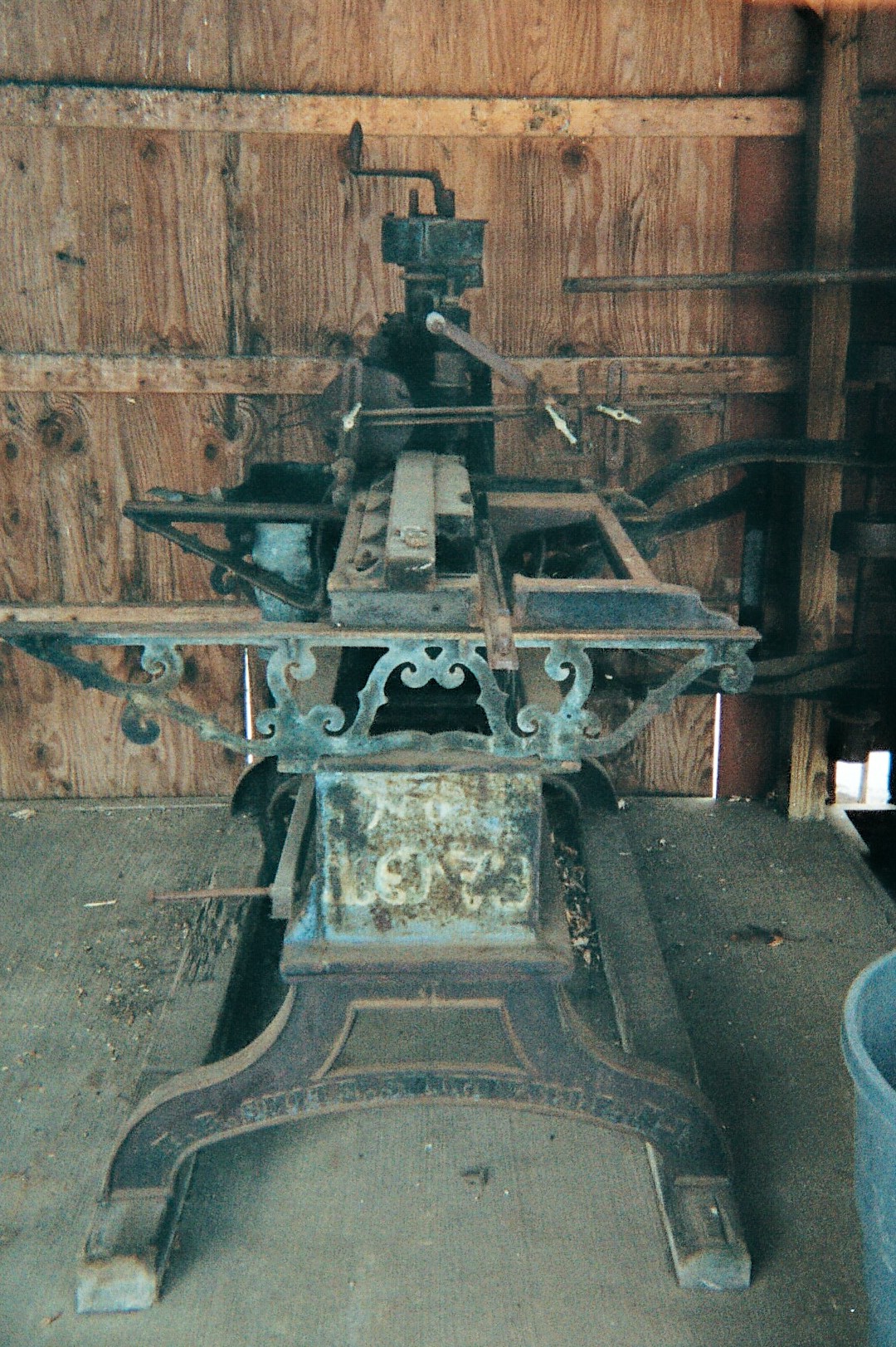 SMITH and FAY 1880's Tenoning machines..Tendon..tendoner, making ...