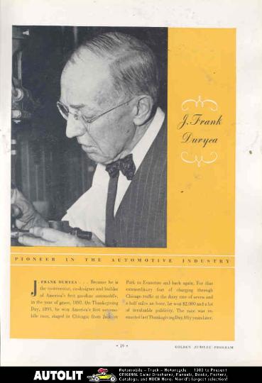 The 1896 DURYEA America's first production Automoble, my full size ...